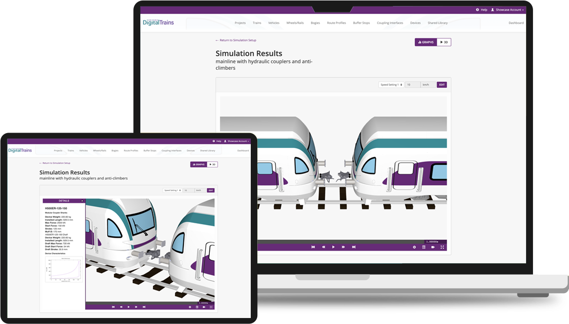 DigitalTrains™ Demonstrator - Dive into virtual testing